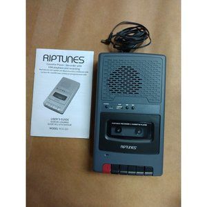 RIPTUNES | Portable Audio & Video | Riptunes Rcs22gy Cassette Player Analog Cassette To Digital ...